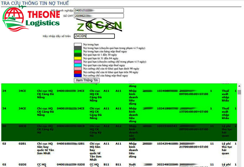 HƯỚNG DẪN TRA CỨU TỜ KHAI HẢI QUAN